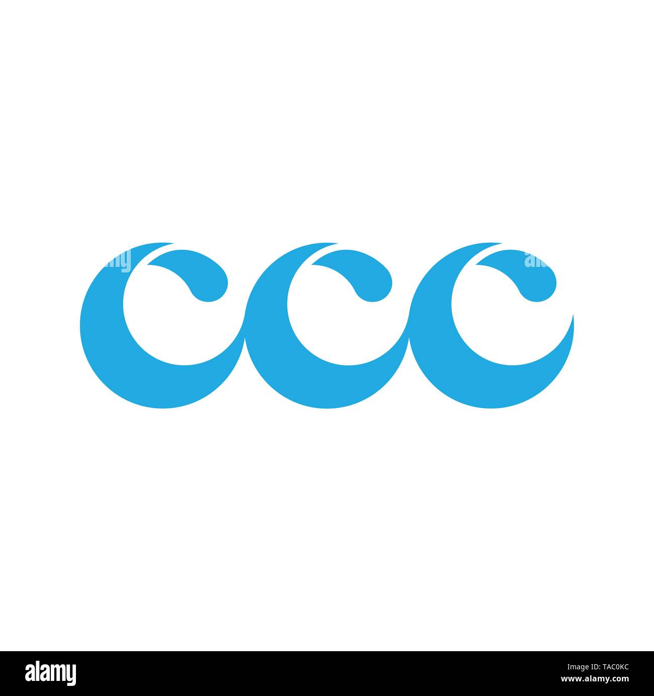 Waves icon on background for graphic and web design. Simple vector sign ...