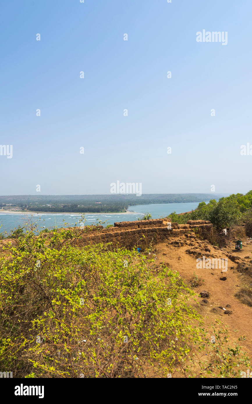 Chapora fort in goa india hi-res stock photography and images - Alamy