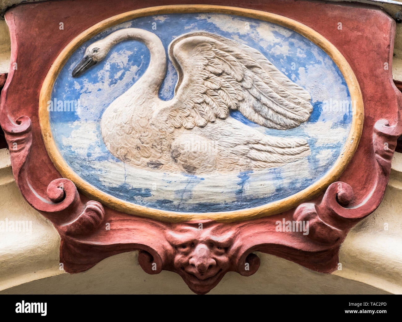 Swan motif hi-res stock photography and images - Alamy