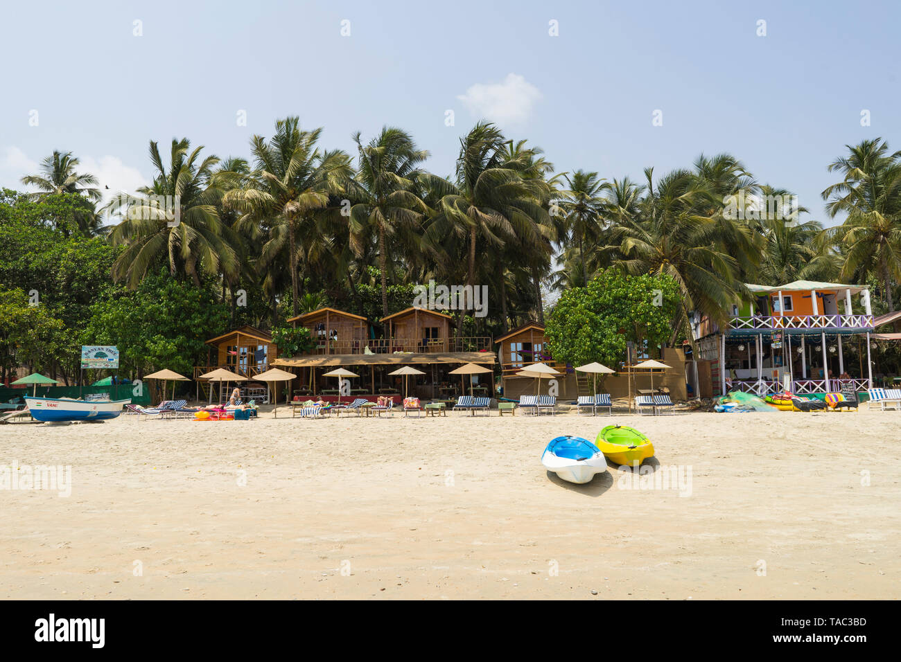 Palolem, Goa / India - 04 10 2019, Beautiful Palolem beach in Goa ...