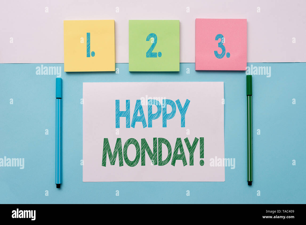 Text sign showing Happy Monday. Business photo text telling that ...
