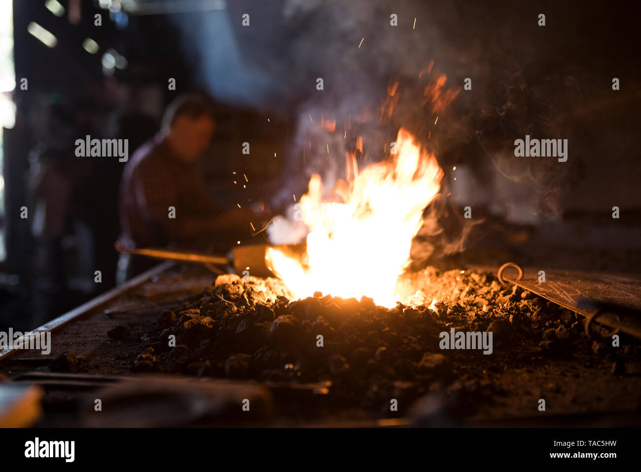 Forge crafts hi-res stock photography and images - Alamy