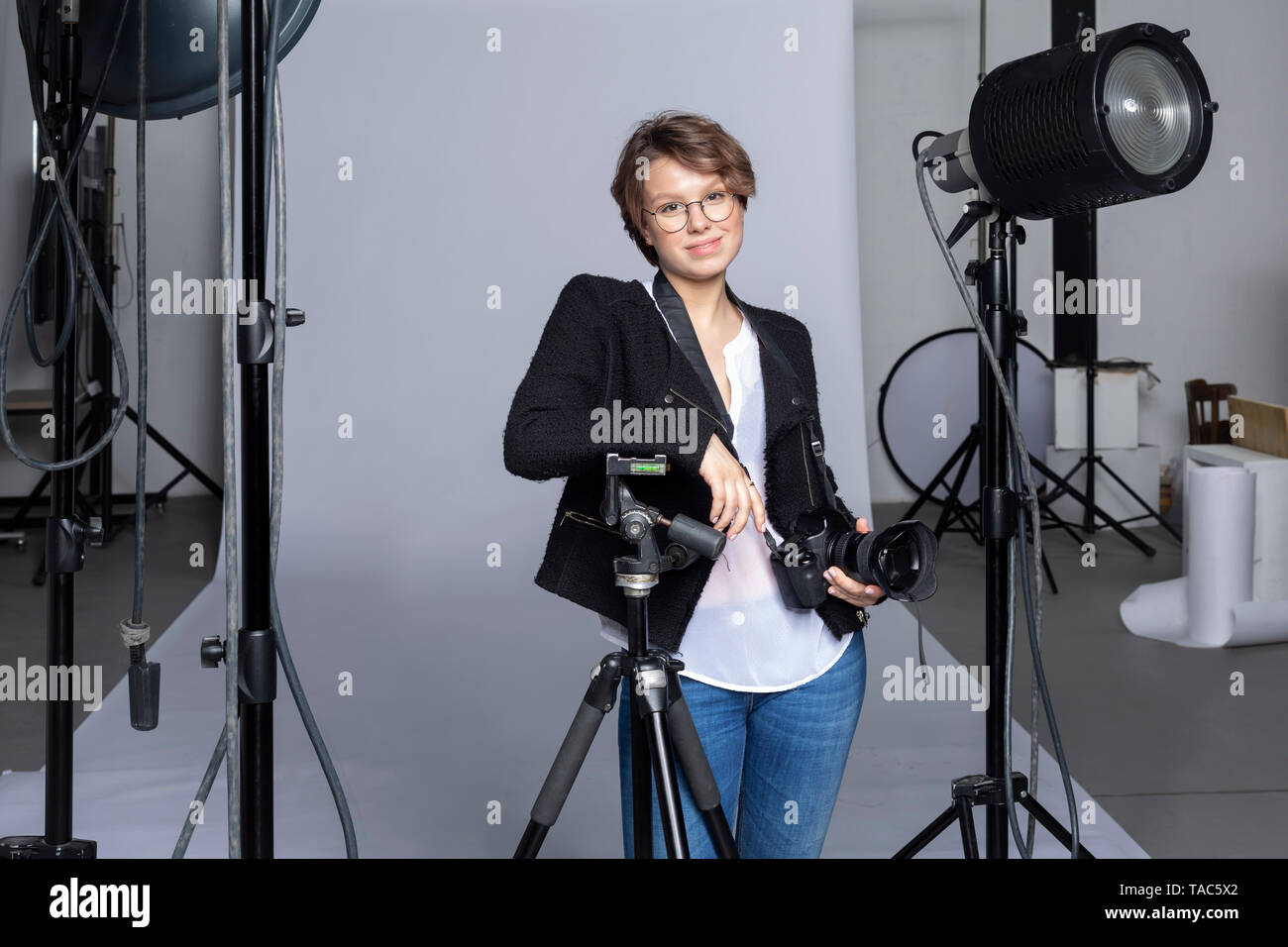 Portrait photography equipment hi-res stock photography and images - Alamy