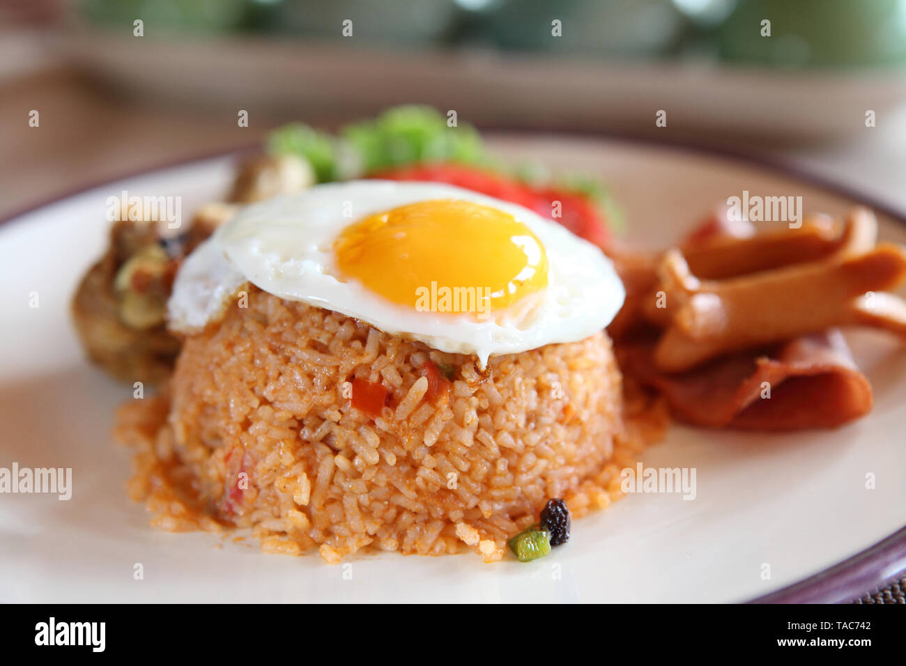 american fried rice Stock Photo - Alamy