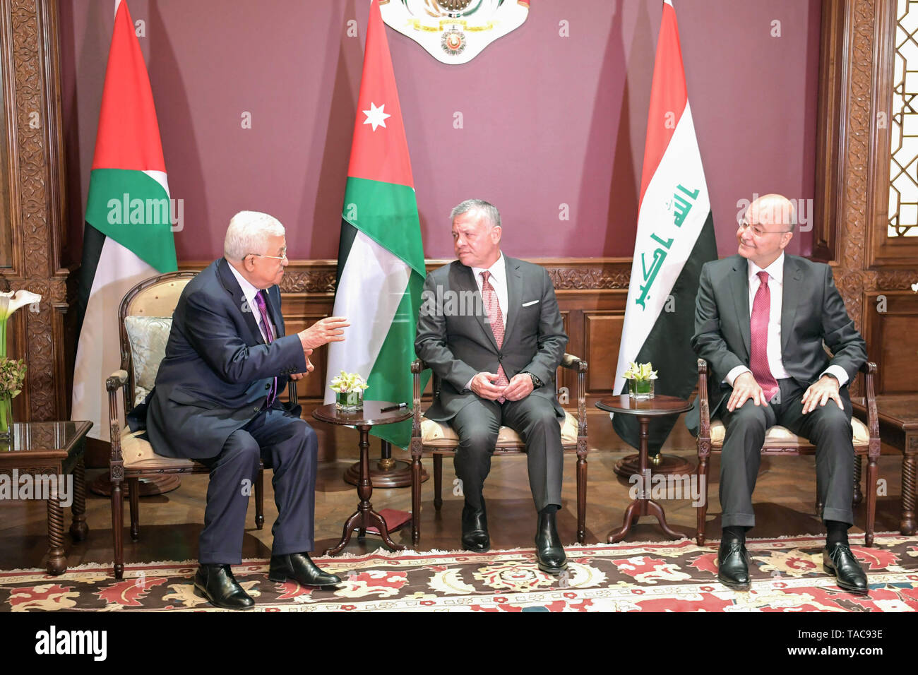 Amman, Amman, Jordan. 23rd May, 2019. Palestinian President Mahmoud ...