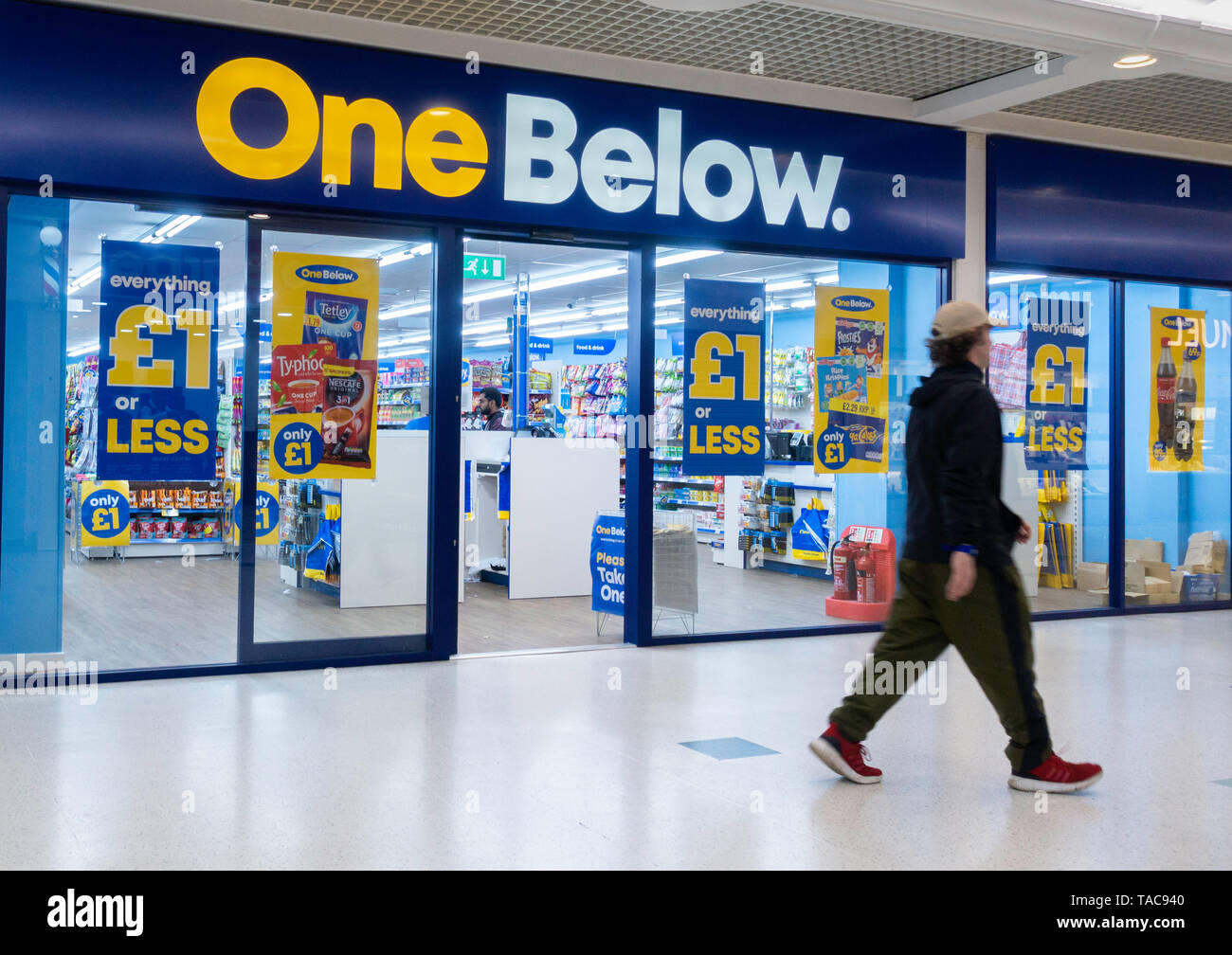 One below store uk hi-res stock photography and images - Alamy