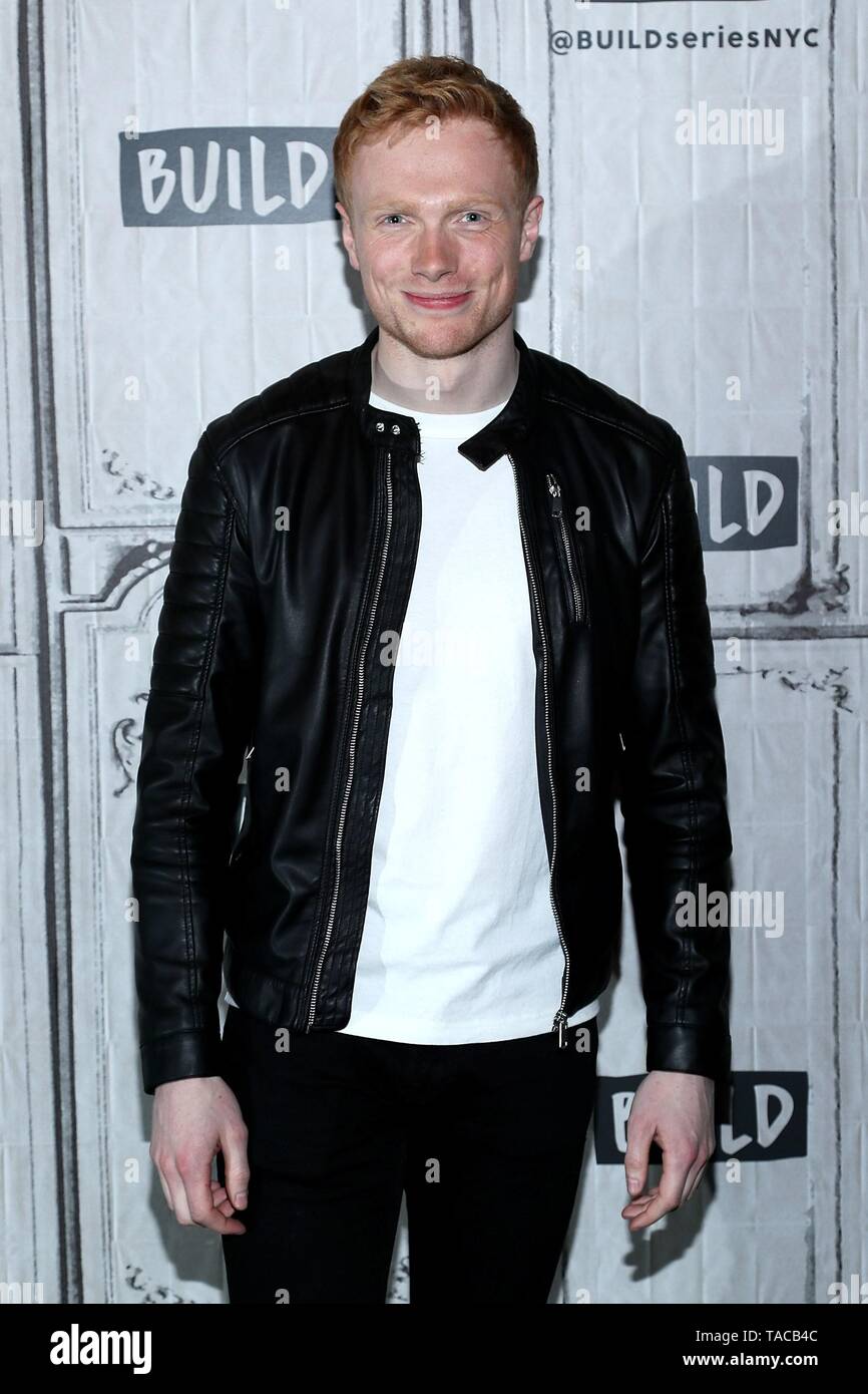 New York, NY, USA. 23rd May, 2019. Charlie Field inside for AOL Build ...