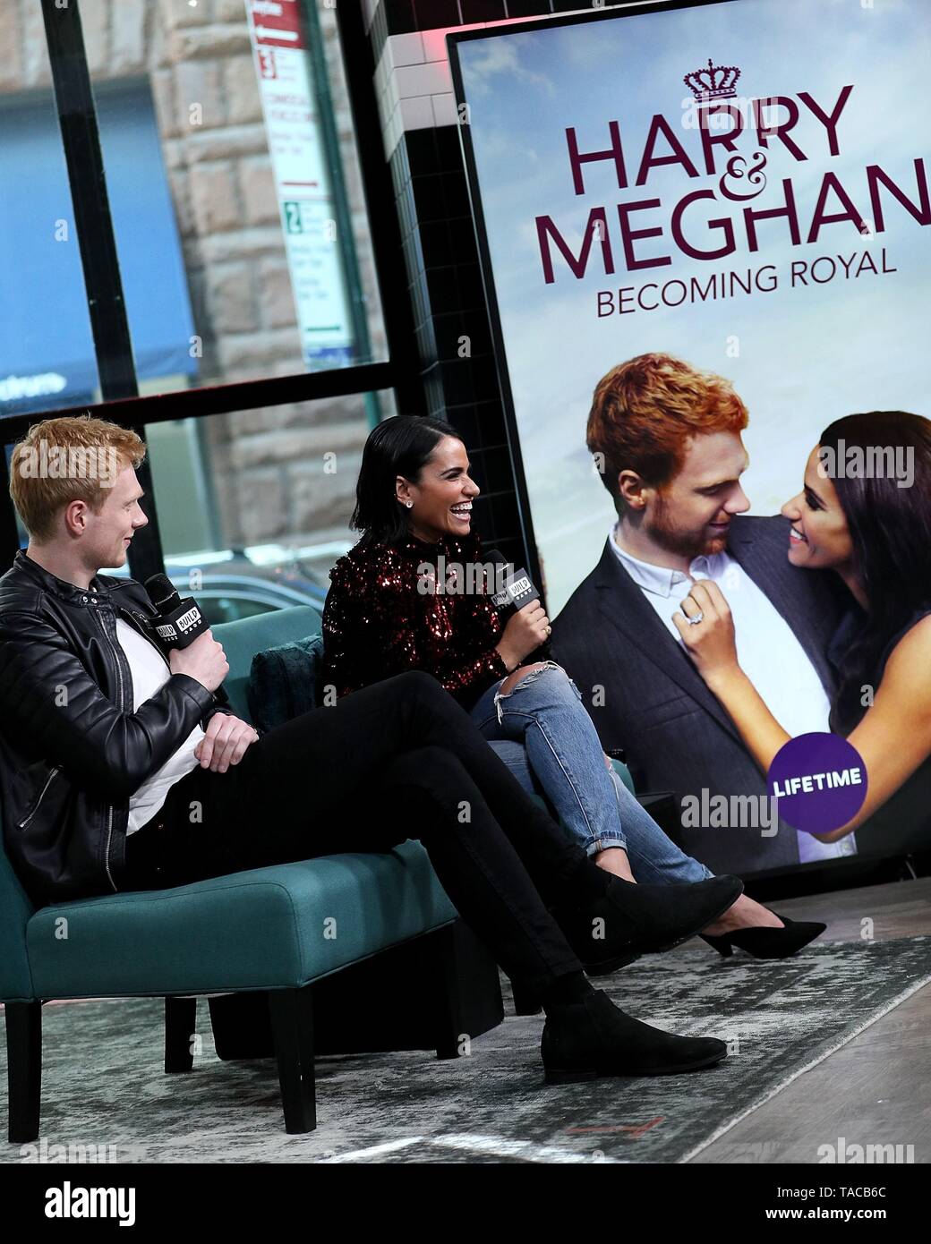 New York, NY, USA. 23rd May, 2019. Charlie Field, Tiffany Smith inside ...