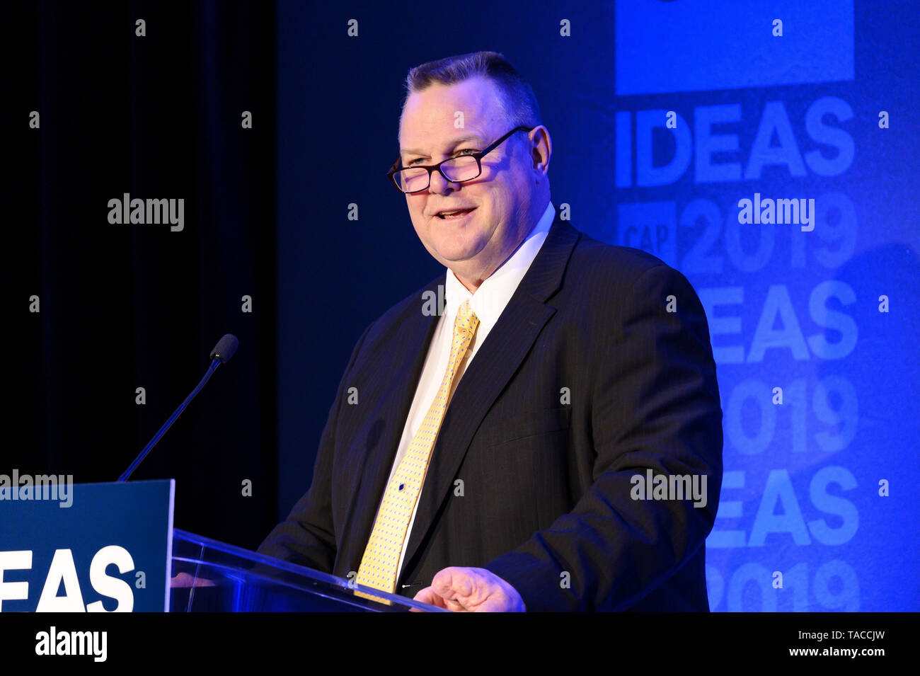 Washington, DC, USA. 22nd May, 2019. Sen. JON TESTER (D-MT) speaking at ...