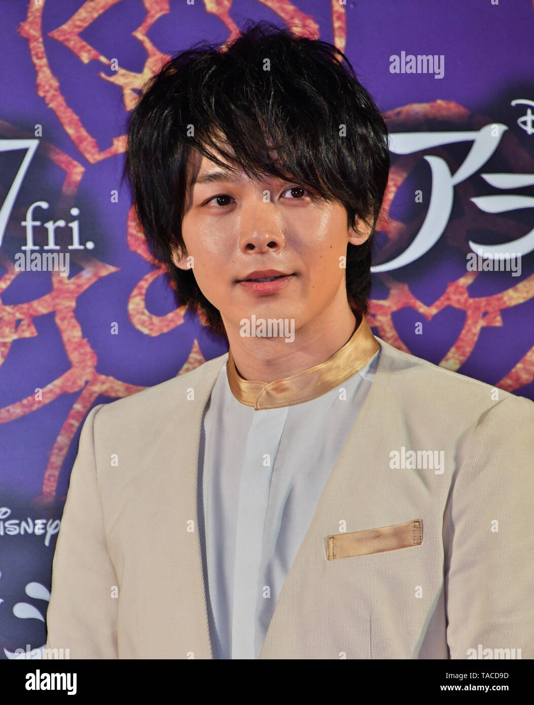 Japanese actor Tomoya Nakamura attends the Japan premiere for "Aladdin ...