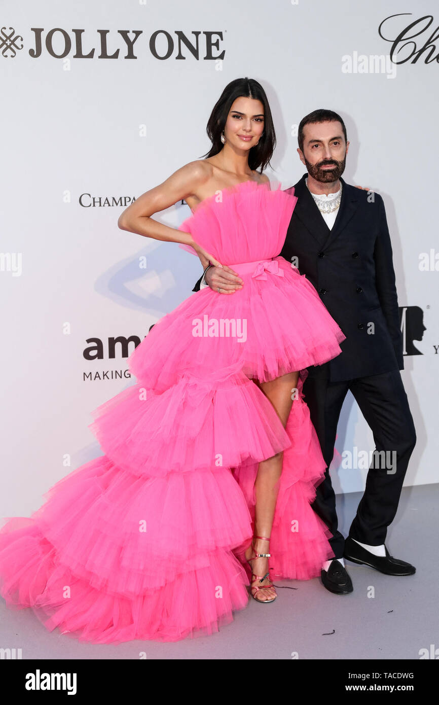 Cannes. 23rd May, 2019. Kendall Jenner and Giambattista Valliarrives to ...