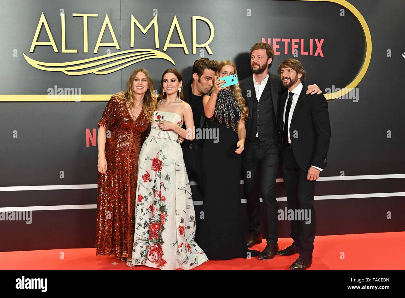 23/05/2019.- Presentacion en Madrid de la serie Netflix Alta Mar Foto ...