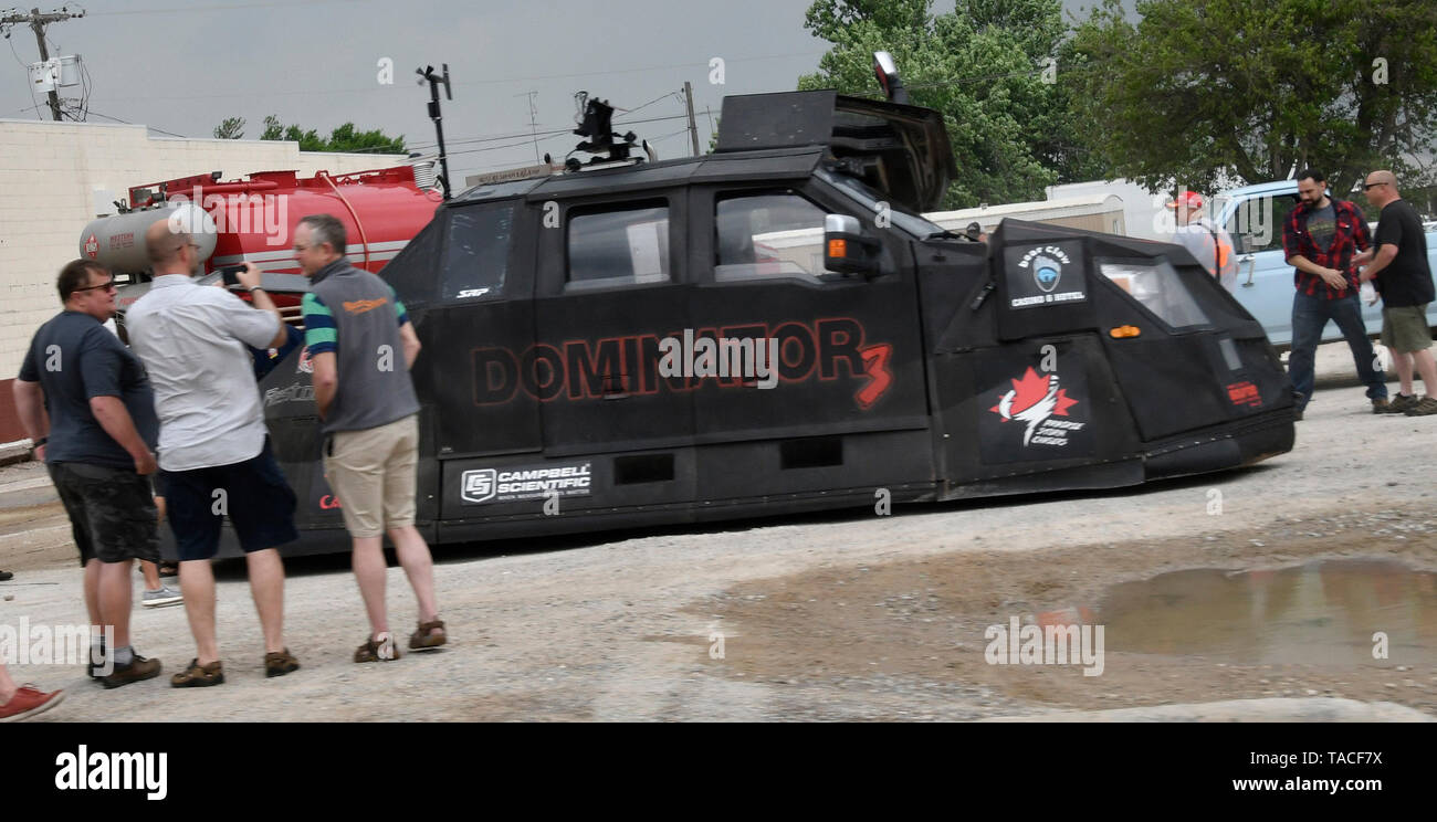 AccuWeather Meteorologist Reed Timmer with his Dominator-3 tornado ...