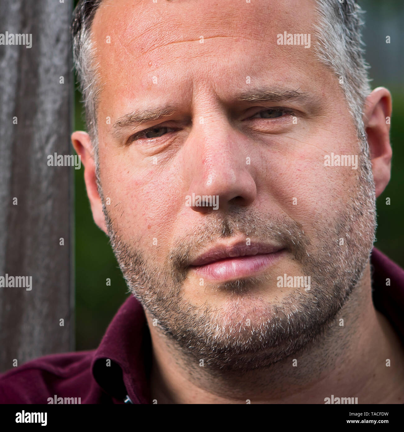 AMSTERDAM, photoshoot portrait of Tijl Beckand, 22-05-2019 Stock Photo ...