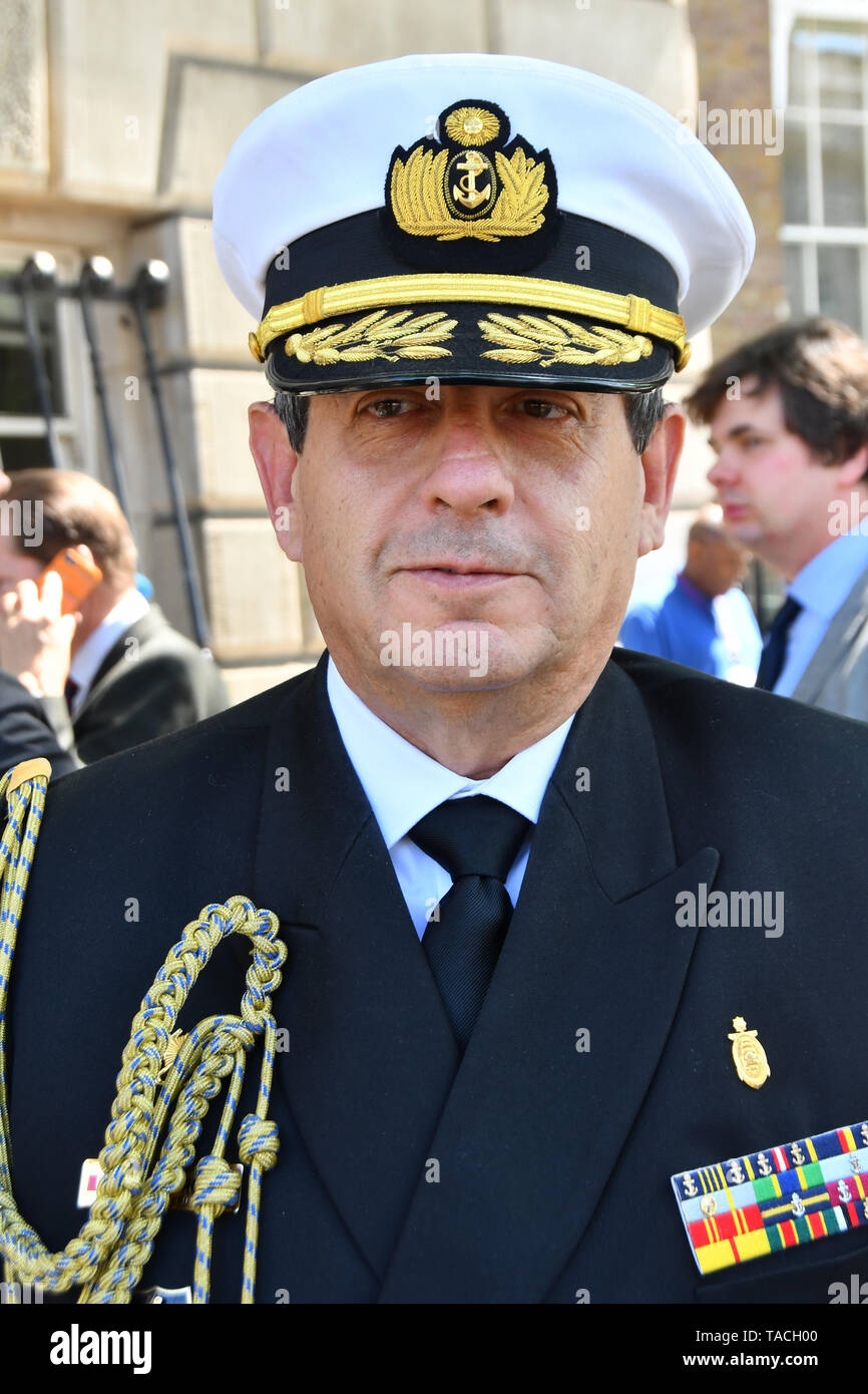 London, UK. 23rd May 2019. Nations of Peacekeepers representative ...