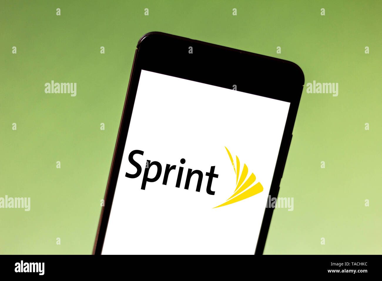 Sprint corporation logo hi-res stock photography and images - Alamy