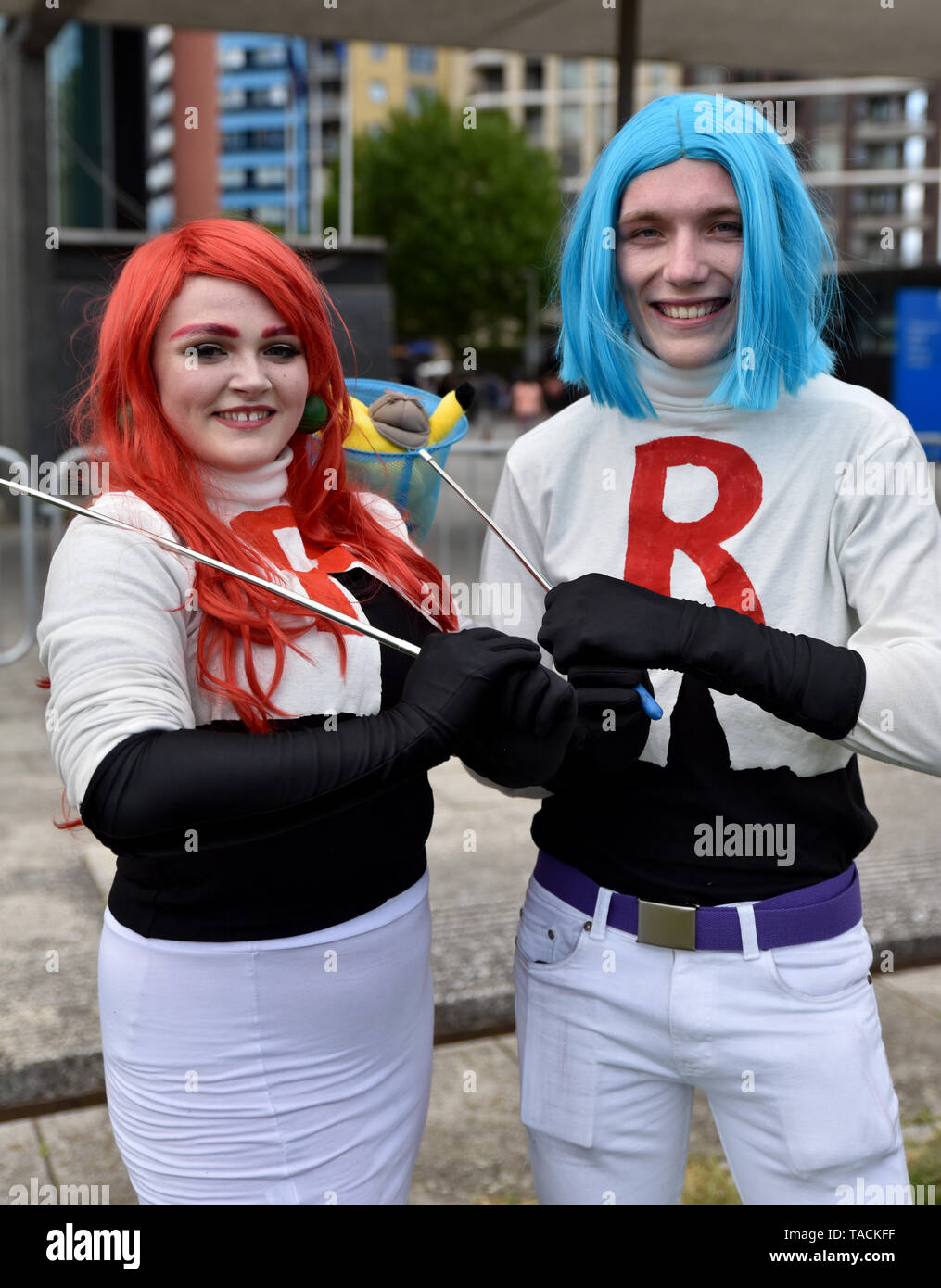 Comic con london 2019 hi-res stock photography and images - Alamy