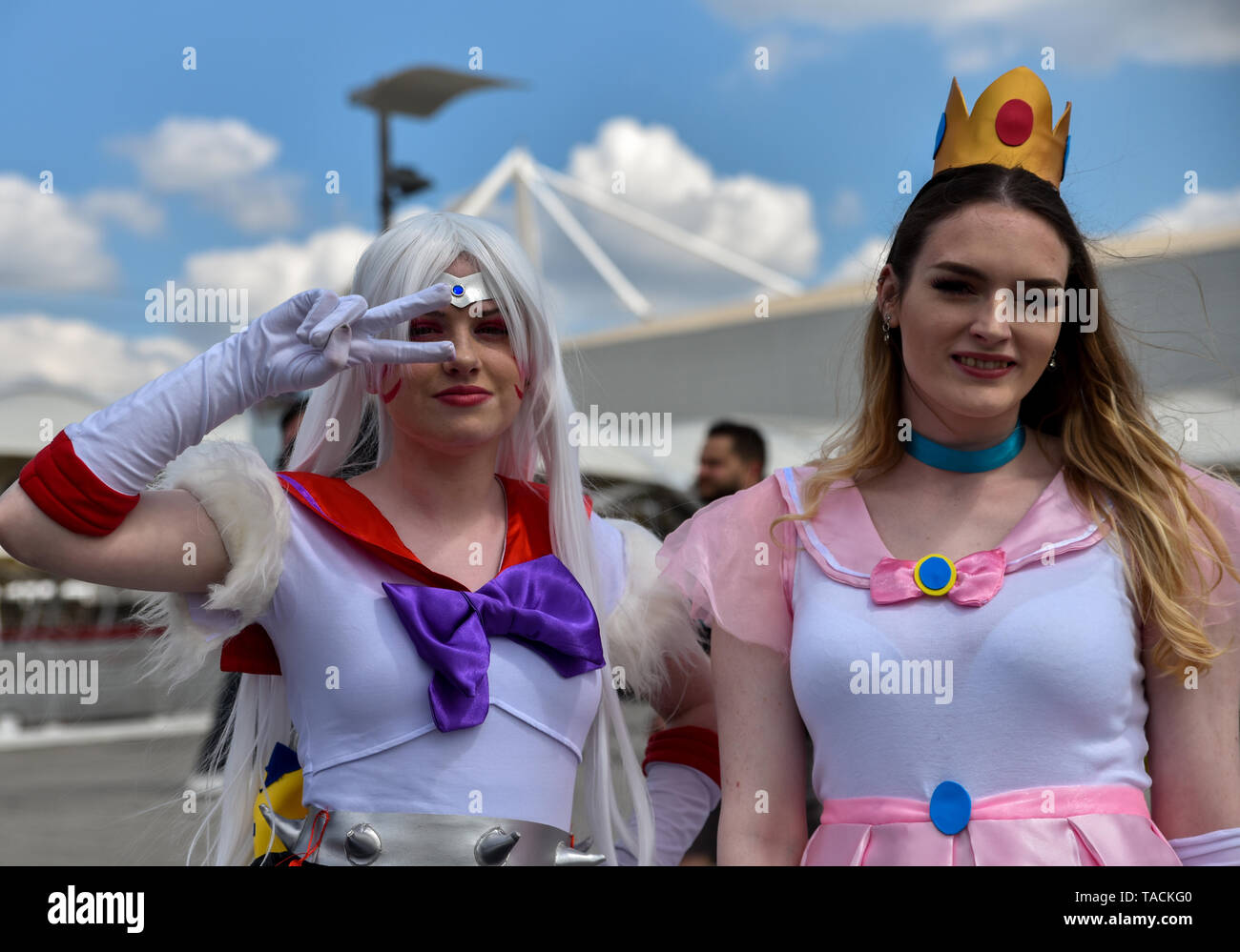 Comic con london 2019 hi-res stock photography and images - Alamy