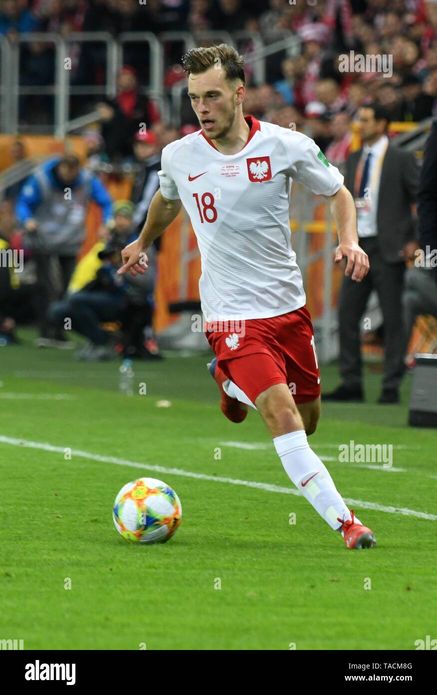 2019 FIFA U-20 World Cup Poland vs Columbia on May 23, 2019 in Lodz, Poland Stock Photo - Alamy