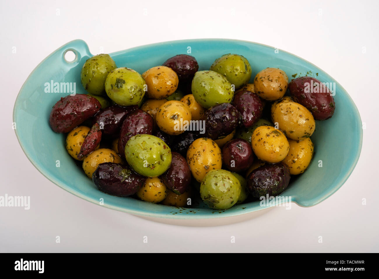 Unearthed market olive mix Stock Photo - Alamy