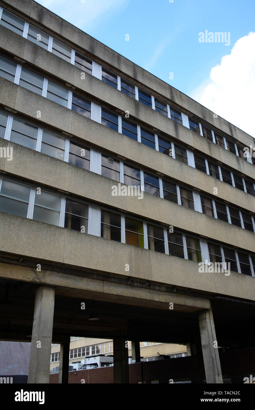 Belgrave House, Northampton. An example of 1960s/1970s brutalist ...