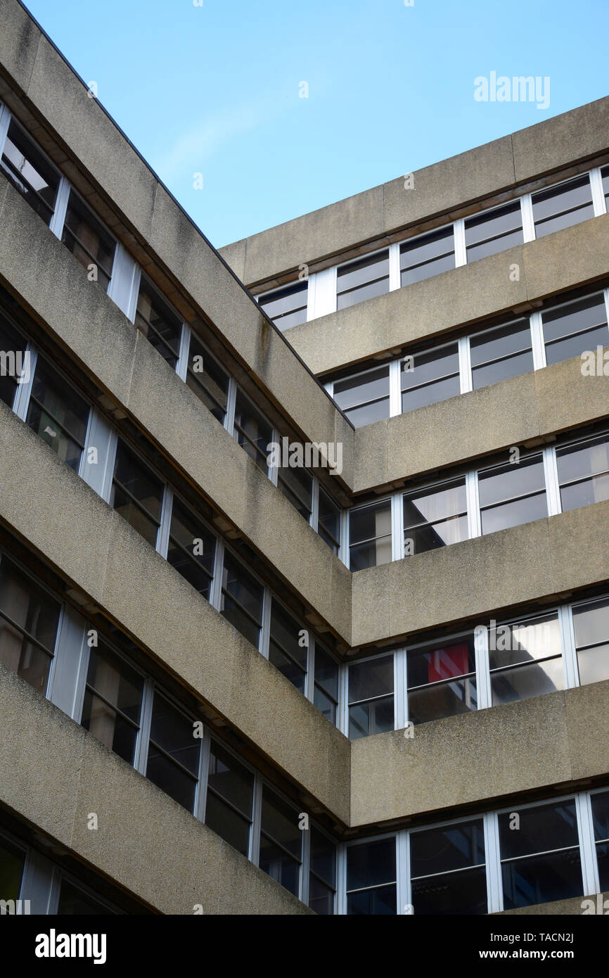 Belgrave House, Northampton. An example of 1960s/1970s brutalist ...