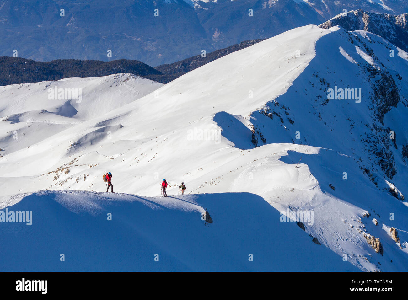 Mountain man snowstorm hi-res stock photography and images - Alamy