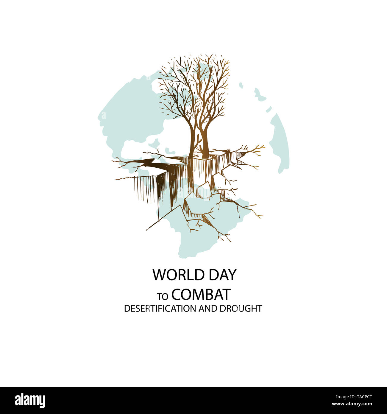 Combat desertification drought world day hi-res stock photography and ...
