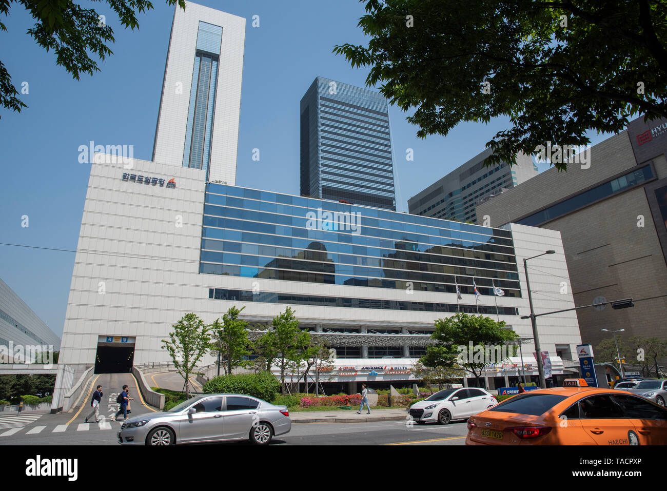 Seoul, Korea - May 2019: Korea City Airport Terminal(CALT), established ...