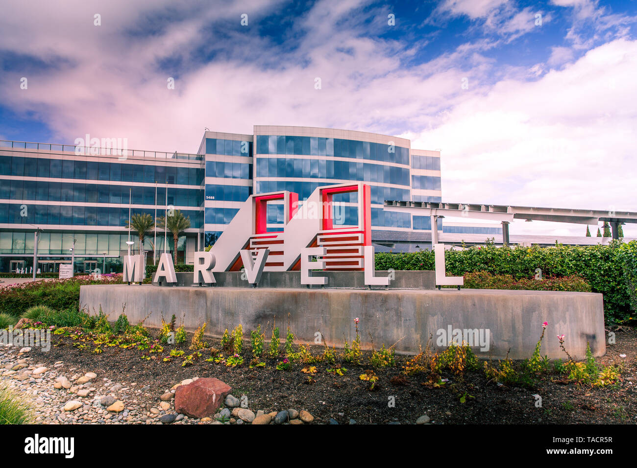 Santa Clara, CA/ USA - March 26, 2019: Marvell Semiconductor Inc ...