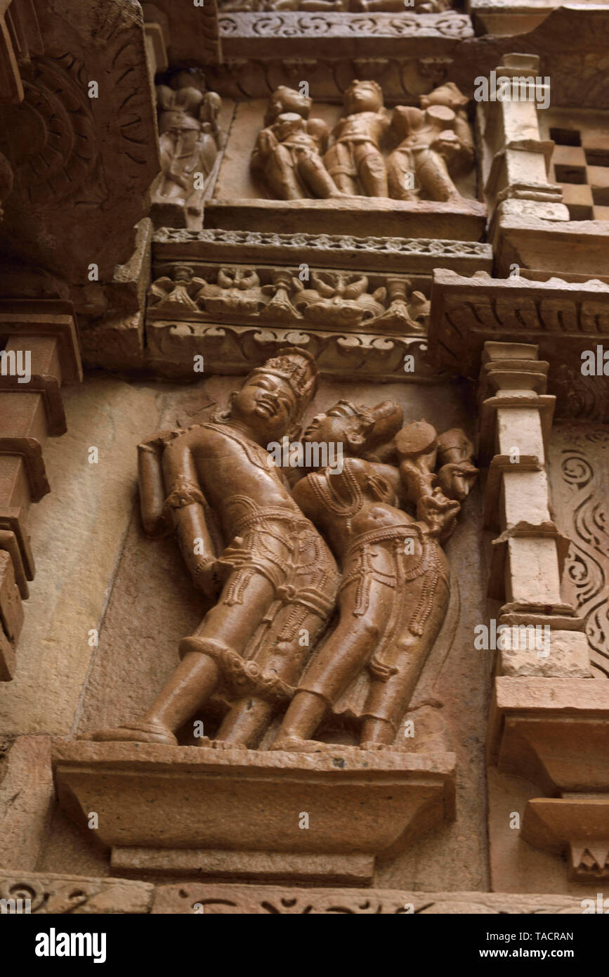 Parshvanath temple, Khajuraho, Madhya Pradesh, India, Asia Stock Photo ...