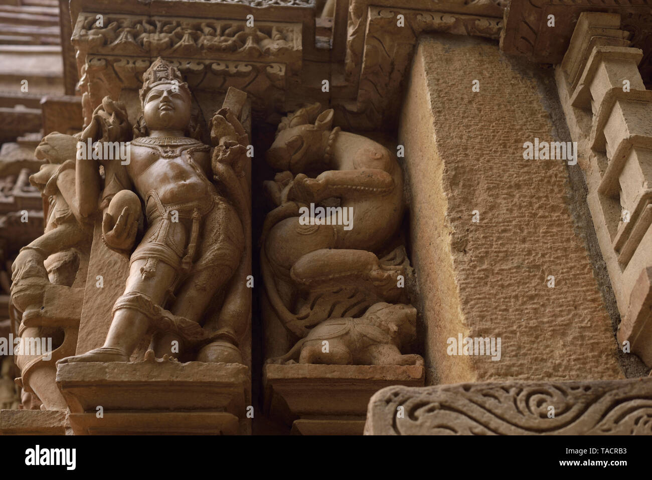 Parshvanath temple, Khajuraho, Madhya Pradesh, India, Asia Stock Photo ...