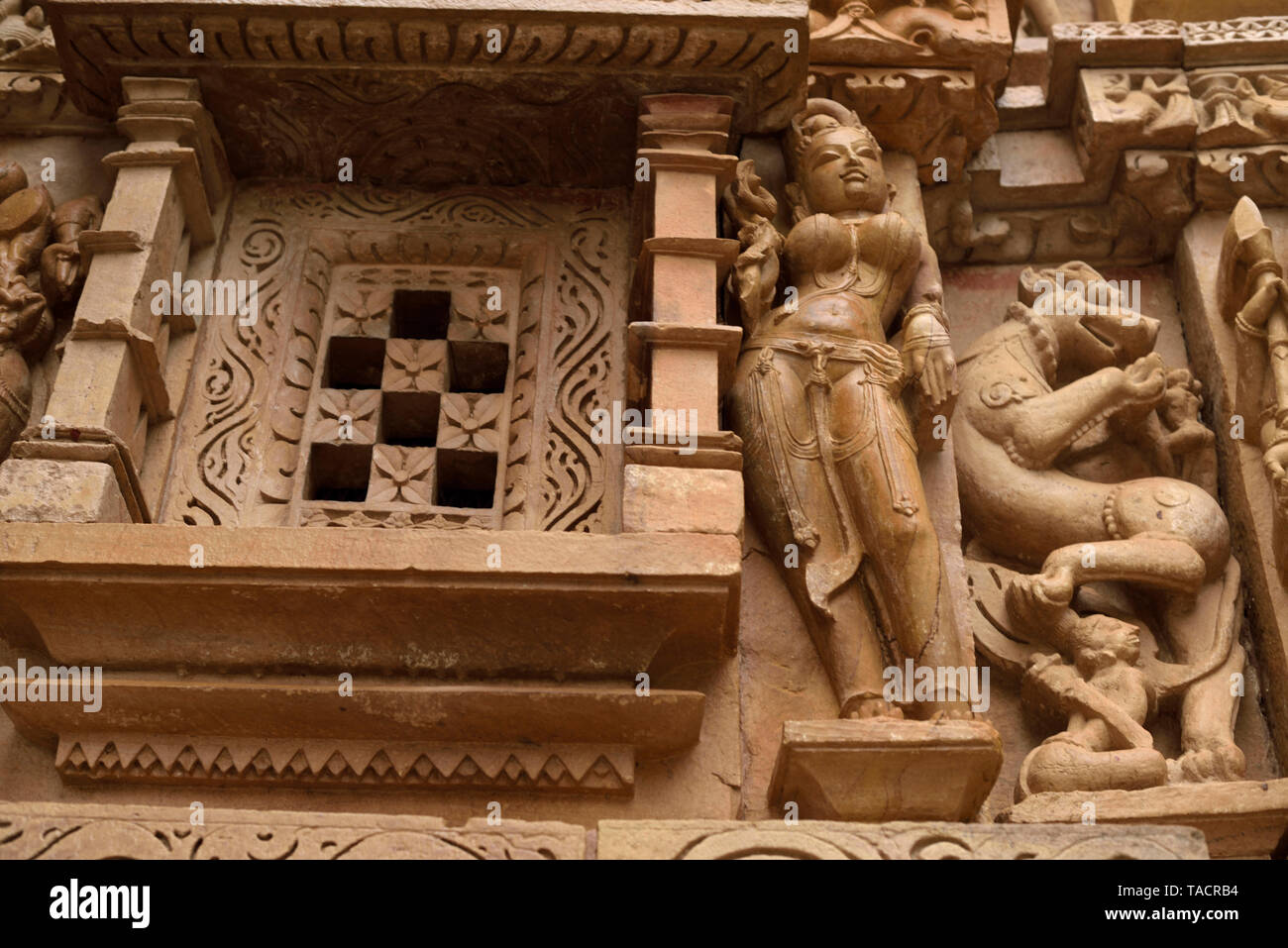 Parshvanath temple, Khajuraho, Madhya Pradesh, India, Asia Stock Photo ...