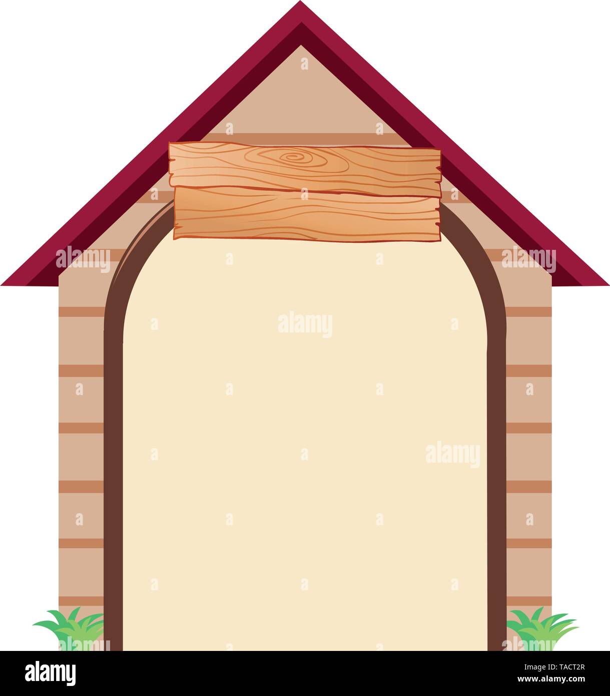 A house note template illustration Stock Vector Image & Art - Alamy