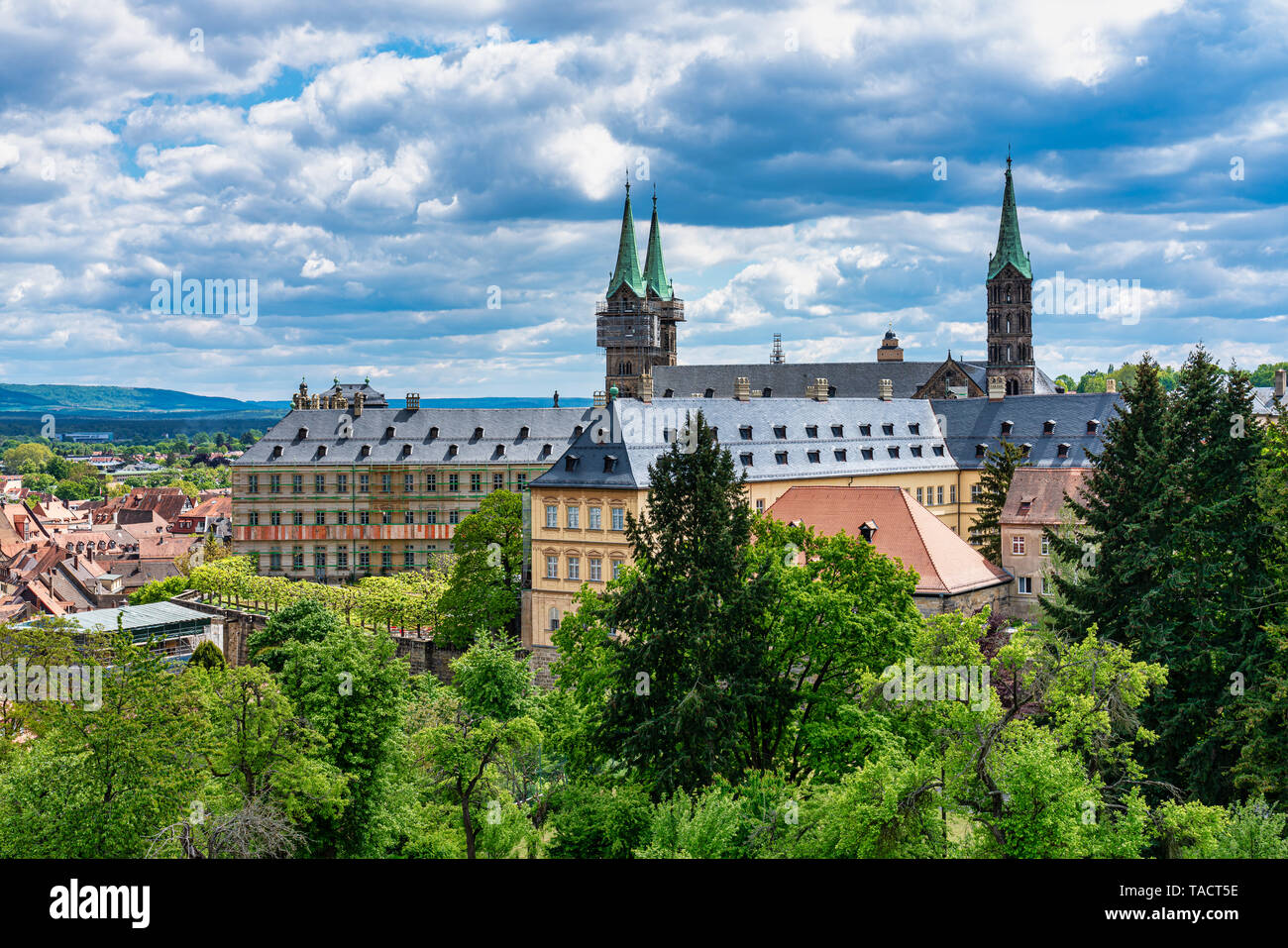 Bavaria germany unesco world heritage site cathedral bamberger dom hi ...
