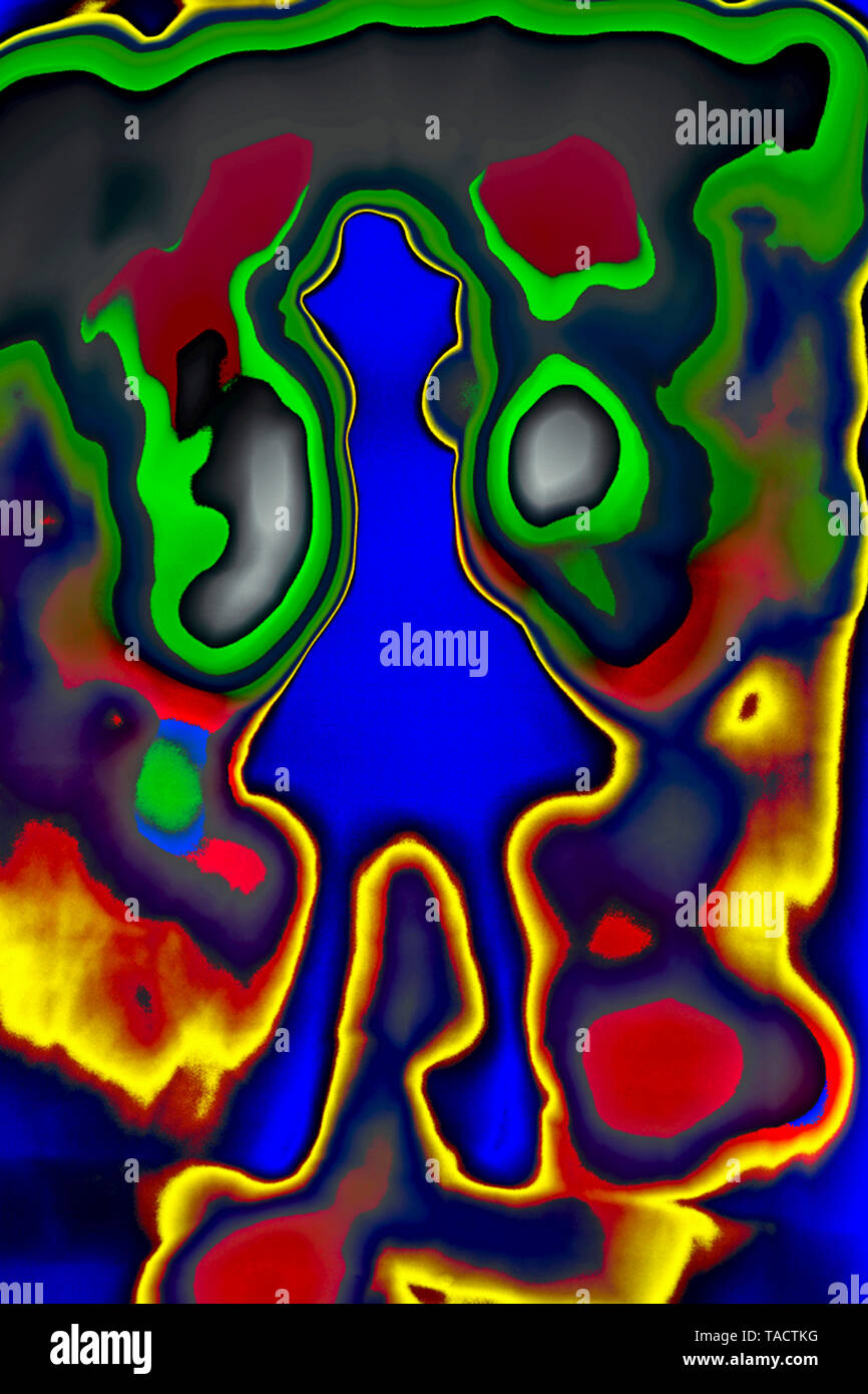 Modern Art Photography Abstract painting Stock Photo - Alamy