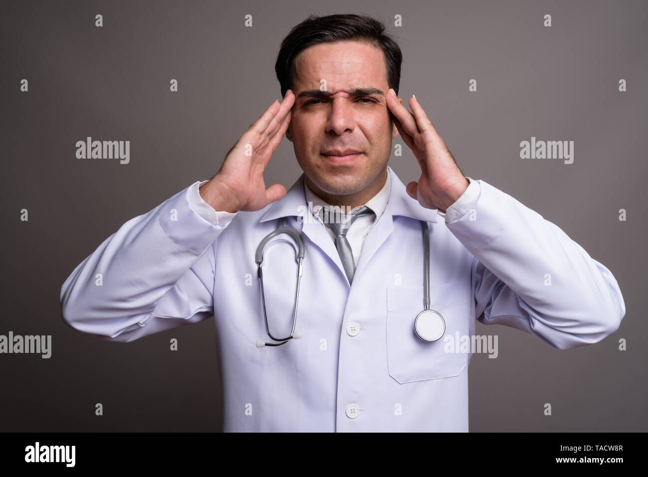 Studio shot stressed persian hi-res stock photography and images - Alamy