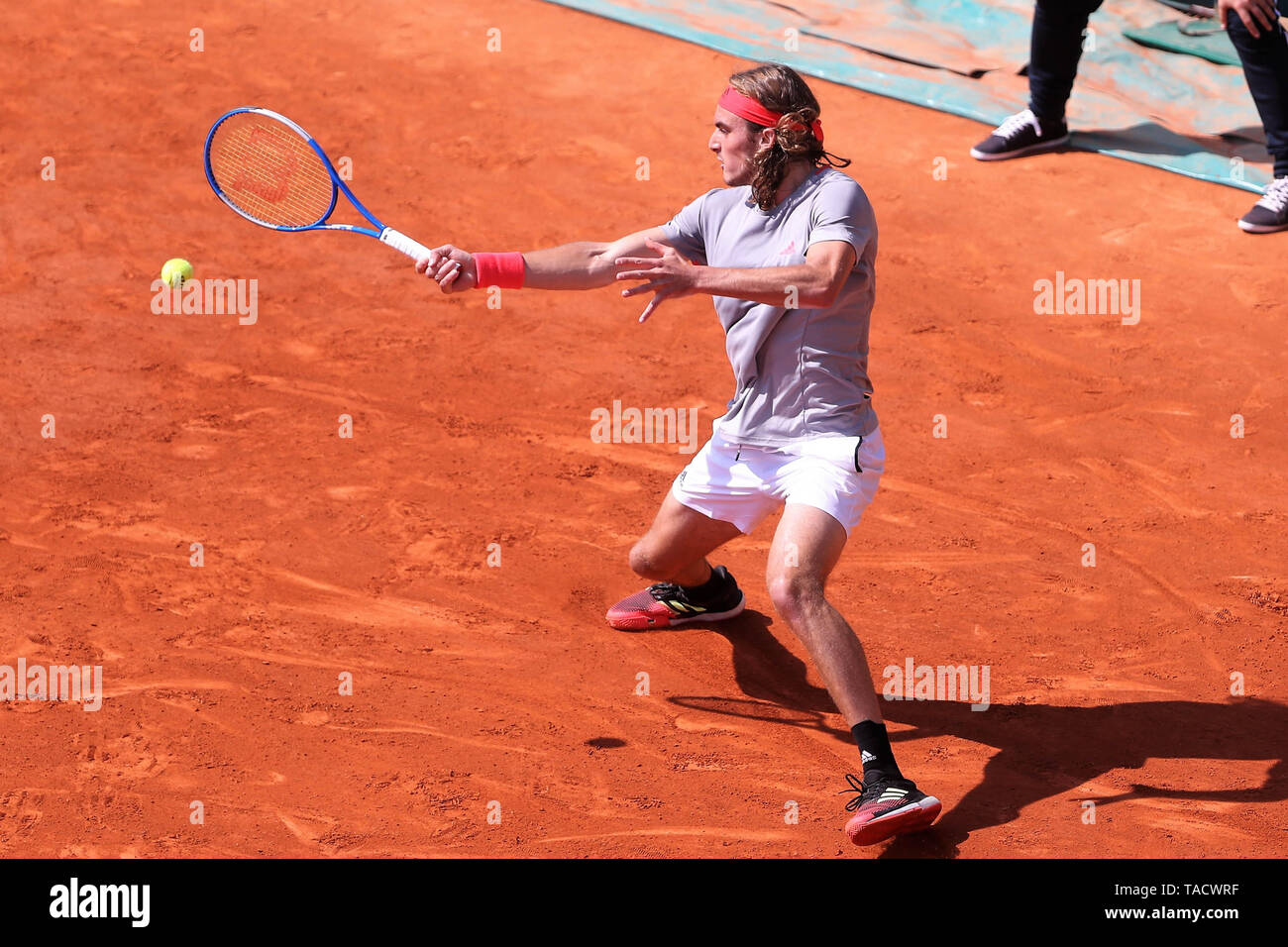 Stefanos Tsitsipas of Greque during the Rolex Monte-Carlo Masters 2019, ATP Masters 100 tennis ...