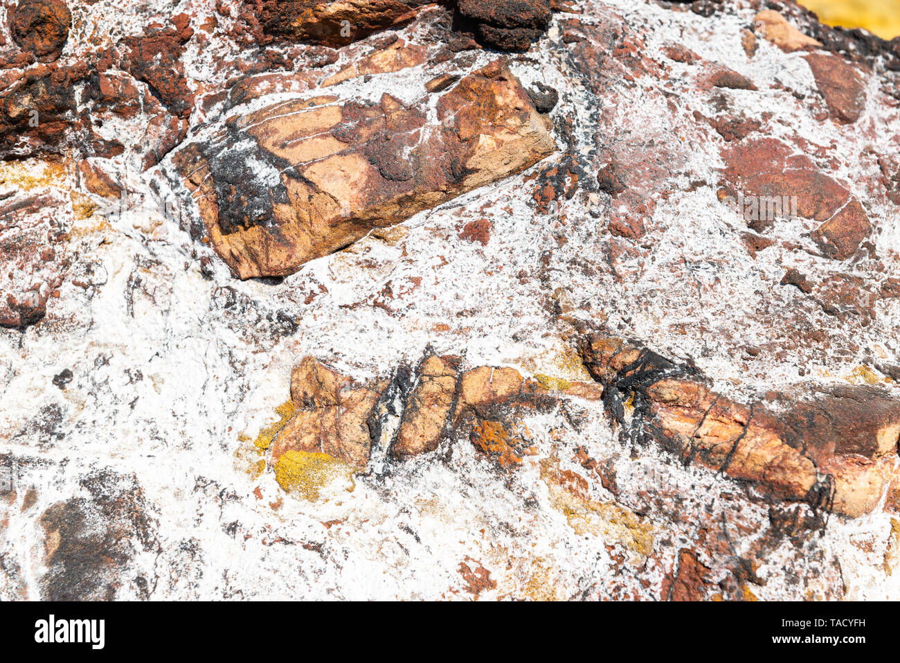 mineral material surface closeup with natural pattern for design and ...