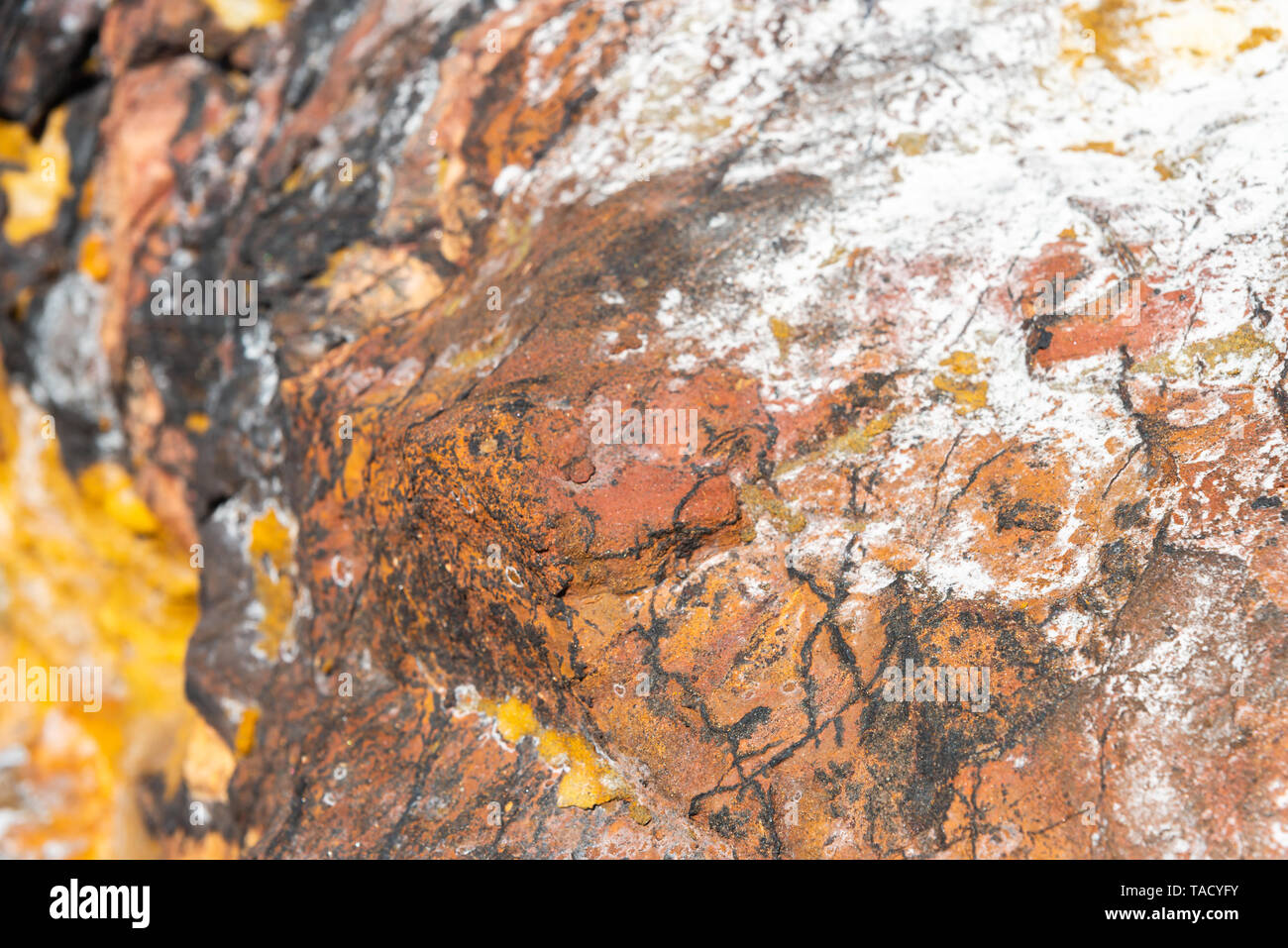mineral material surface closeup with natural pattern for design and ...