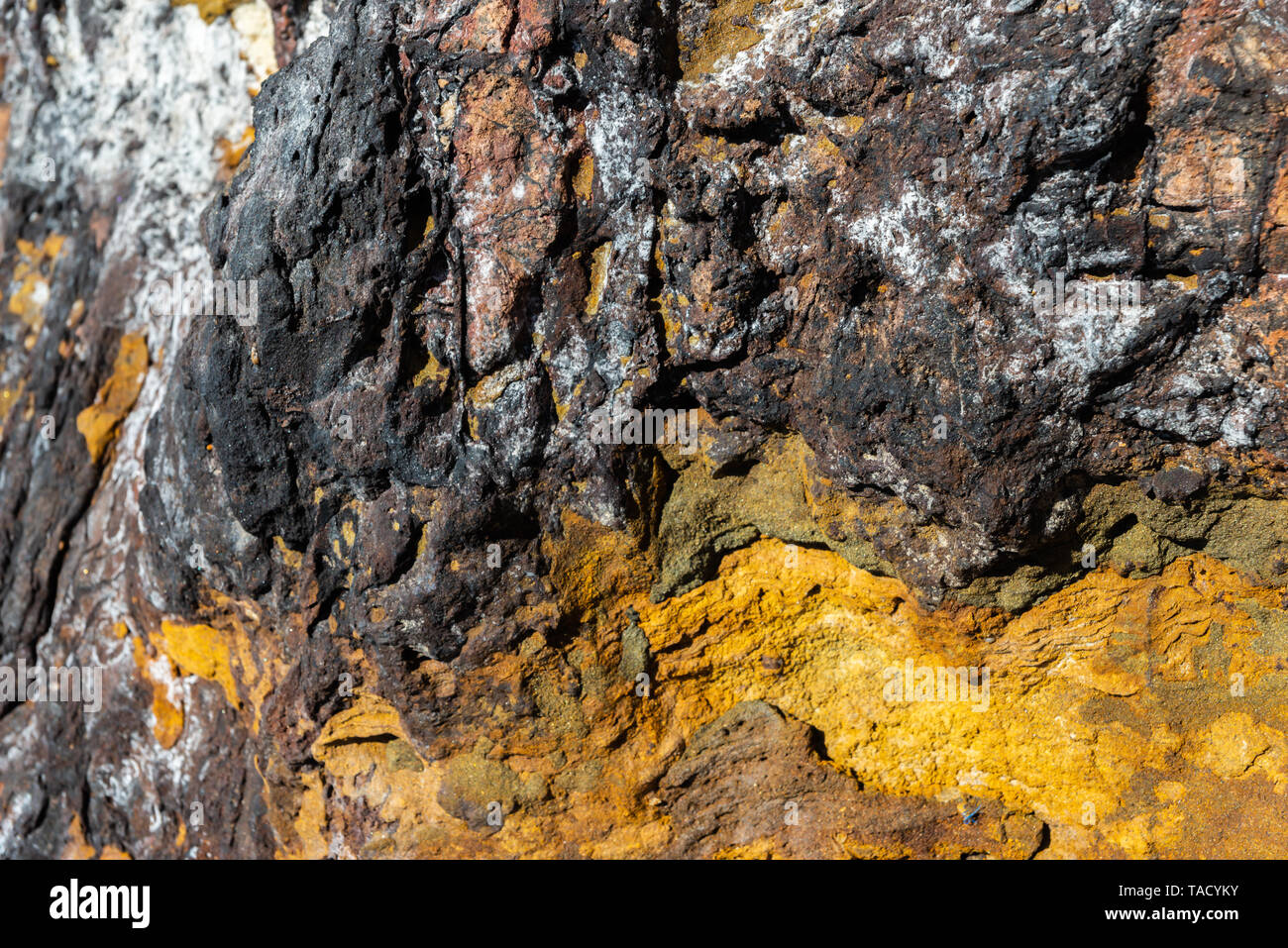 mineral material surface closeup with natural pattern for design and ...