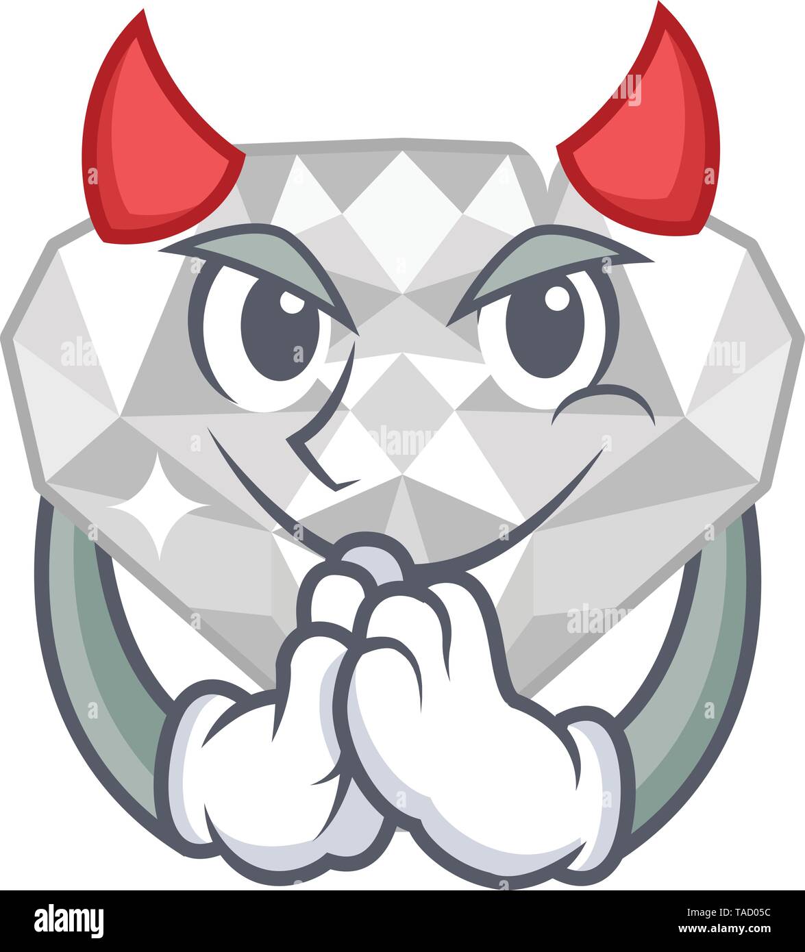 Monster diamond Stock Vector Images - Alamy