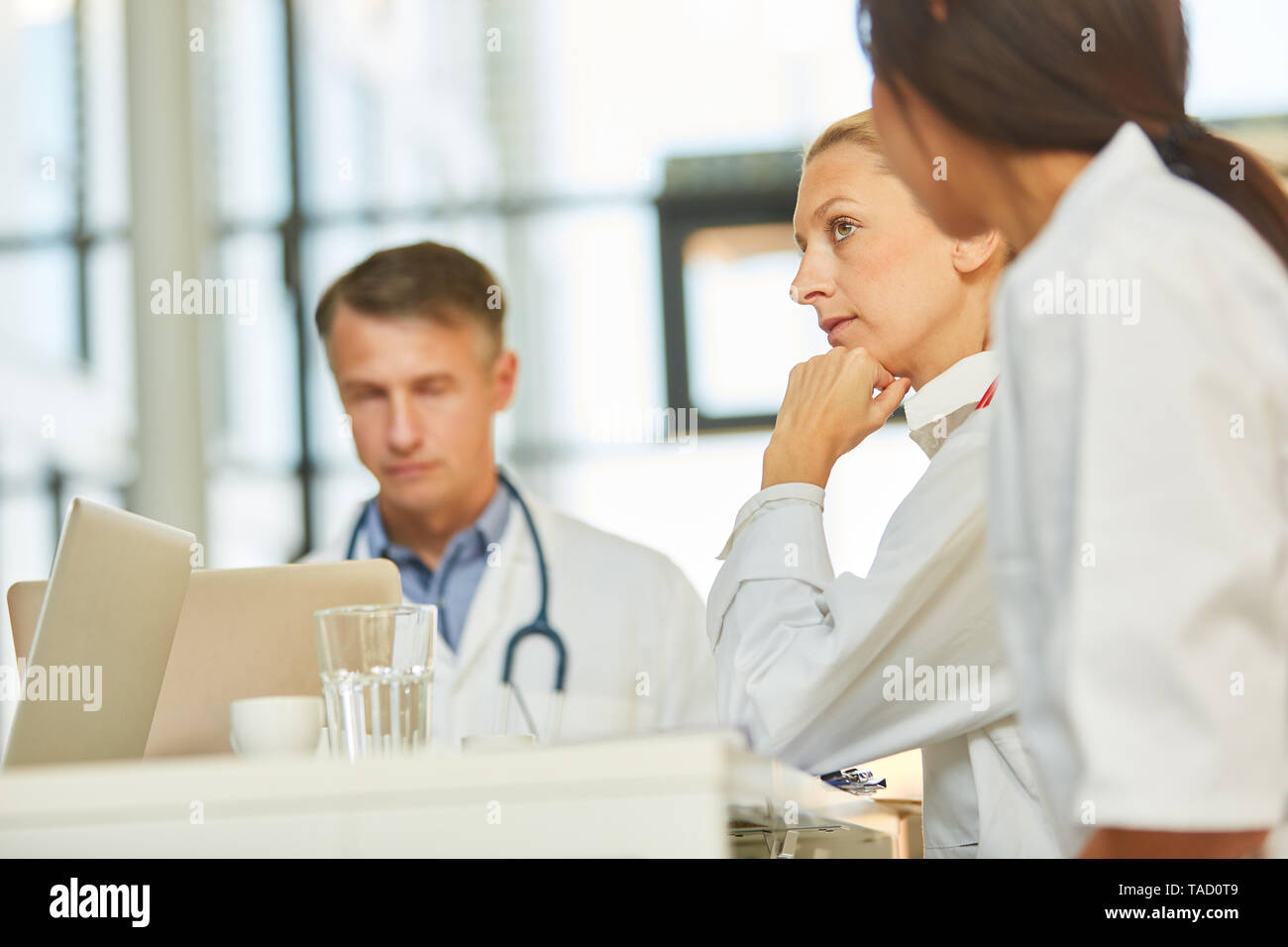 Female planning her health hi-res stock photography and images - Alamy