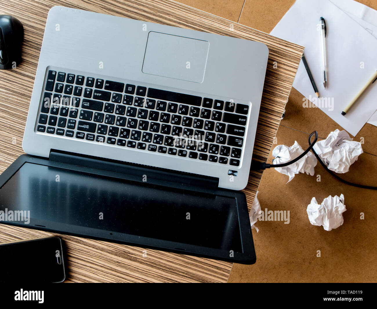 Messy Work Space High Resolution Stock Photography and Images - Alamy