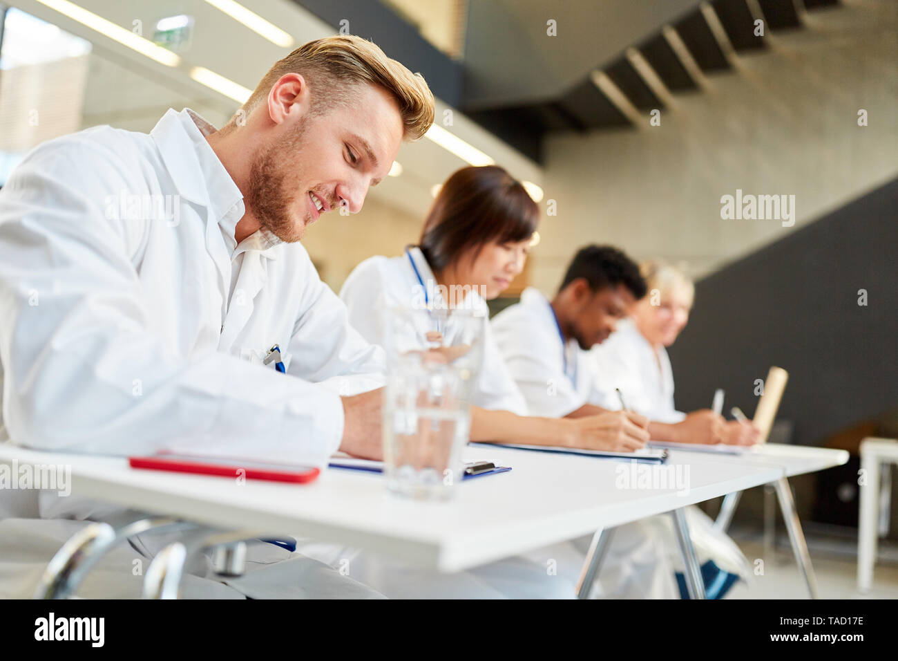 Medicine university test hi-res stock photography and images - Alamy