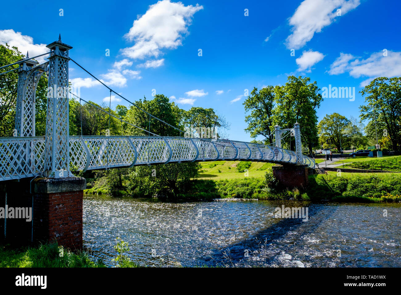 Footbridge iron hi-res stock photography and images - Alamy