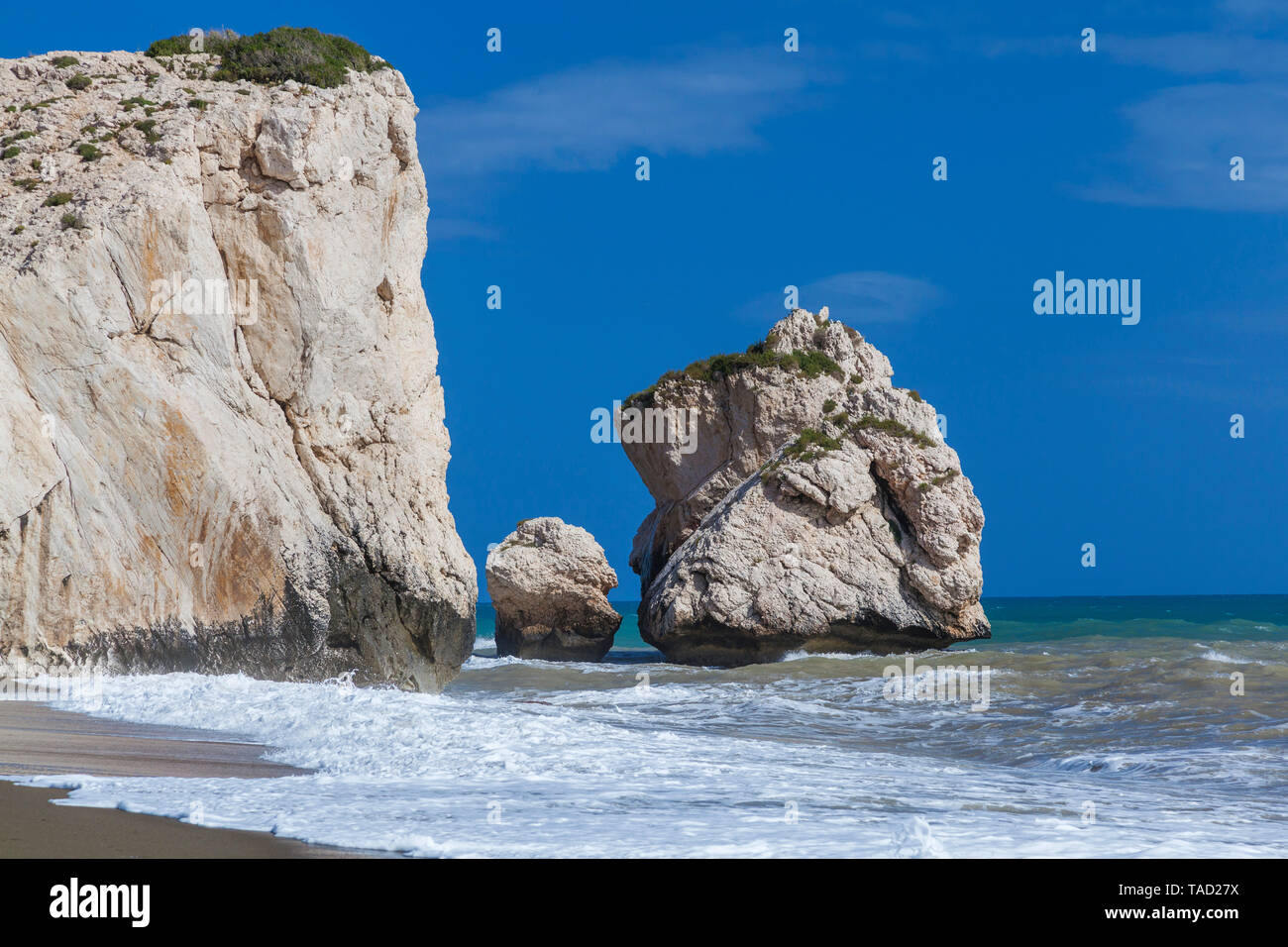Aphrodite’s rock paphos hi-res stock photography and images - Alamy