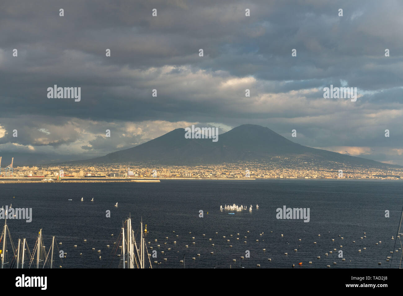 O Vesuvio . Napoli Stock Photo - Alamy