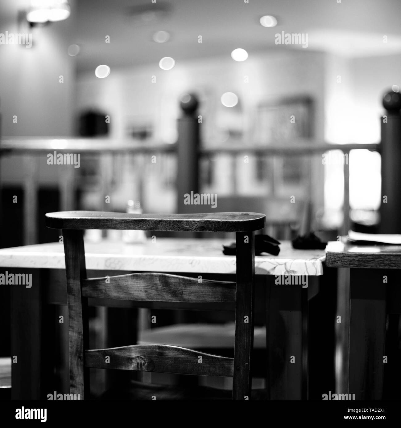 Empty bar Black and White Stock Photos & Images - Alamy