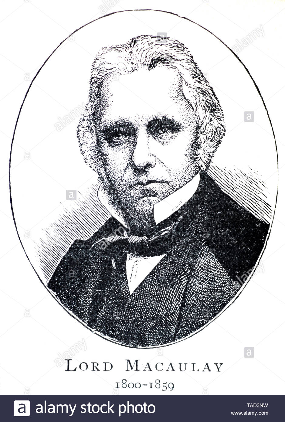 Thomas babington macaulay lord macaulay 1800 1859 british poet hi-res ...